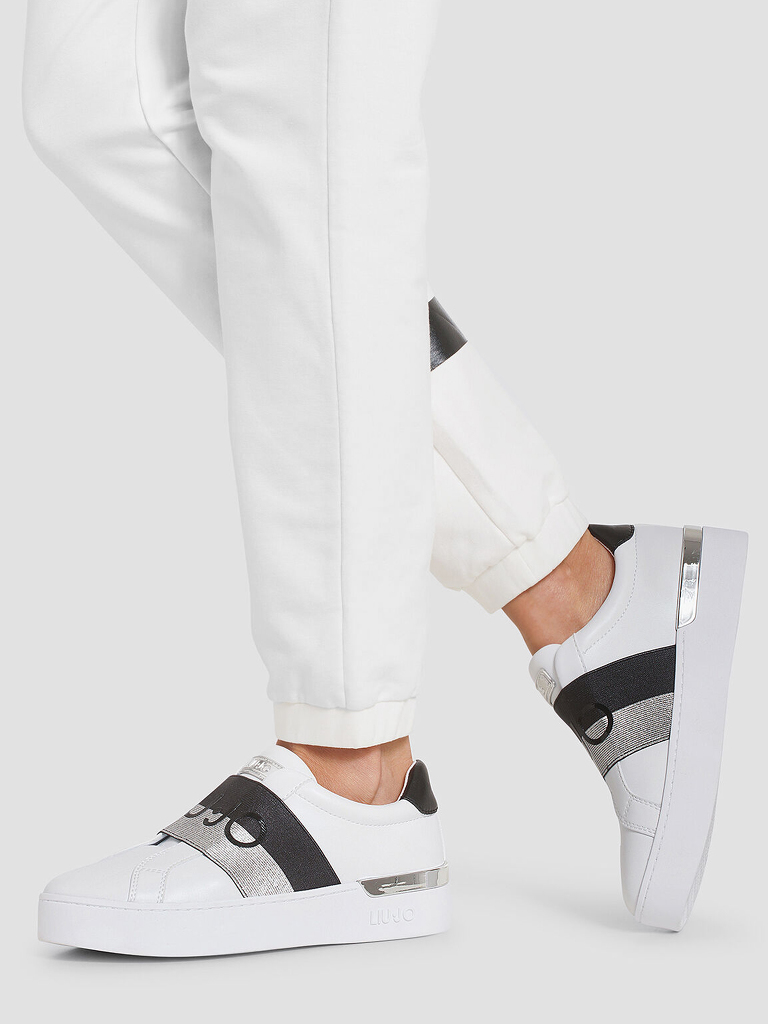 Biele dámske slip on tenisky Liu Jo | TopModa.sk