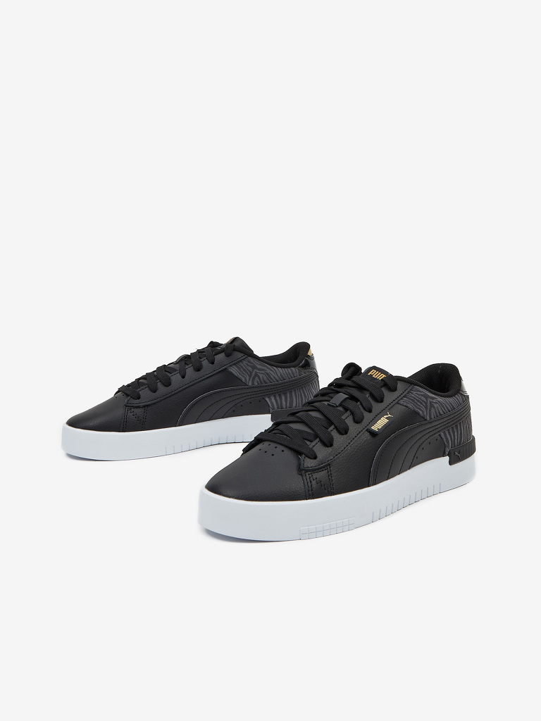 Čierne dámske kožené tenisky Puma Jada Tiger | TopModa.sk